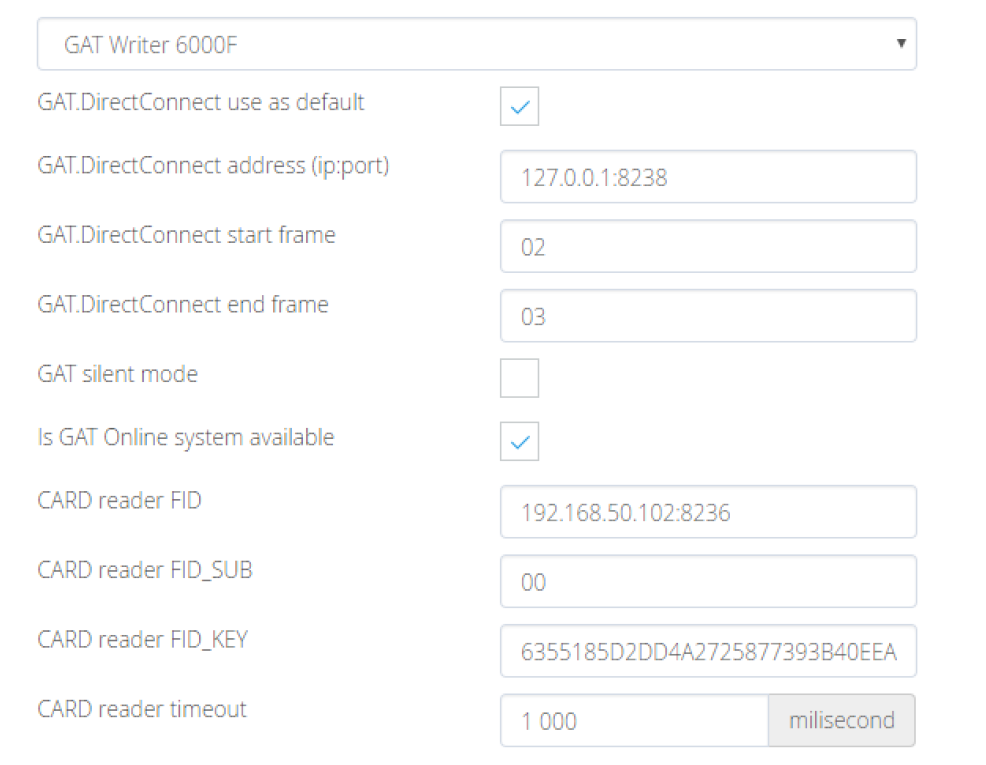 Gat Net Writer 6000 - Installation – Perfect Gym Solutions S.A.