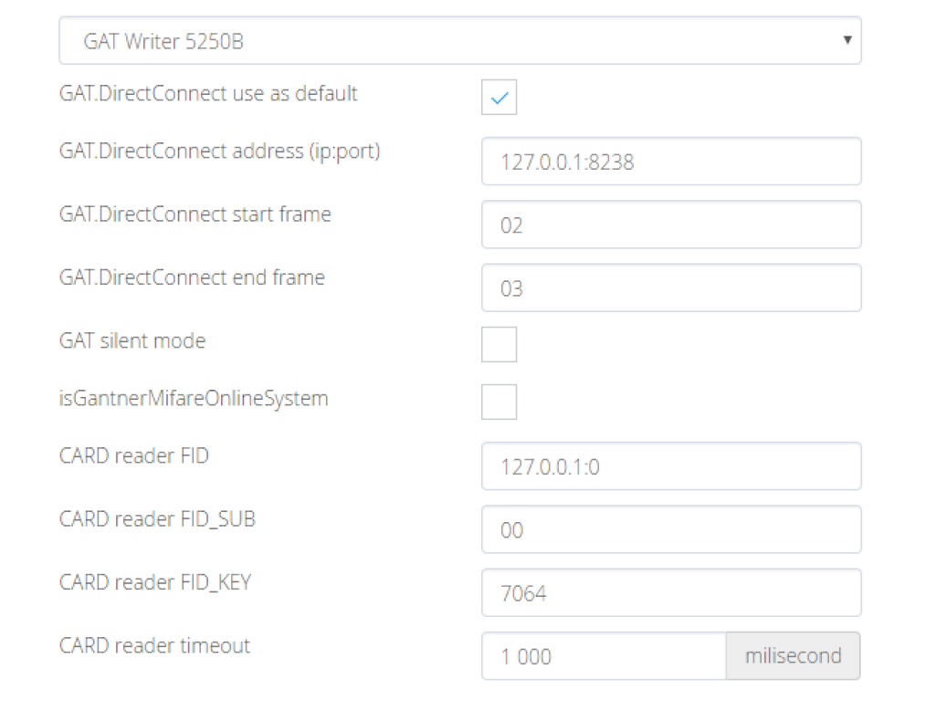 Gat Net Writer 6000 - Installation – Perfect Gym Solutions S.A.