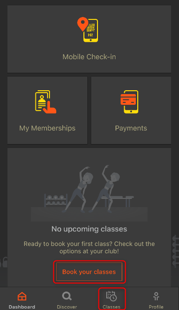 How to book and cancel classes in the Perfect Gym Go mobile app ...